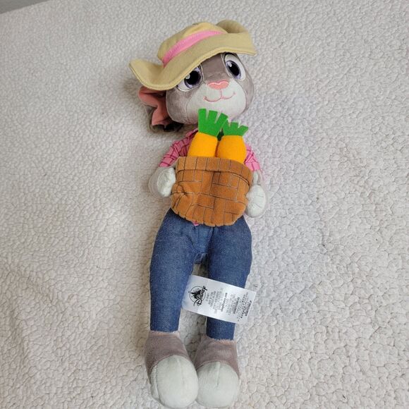 Disney | Toys | Disney Store Zootopia Farmer Bunny Judy Hopps Medium ...